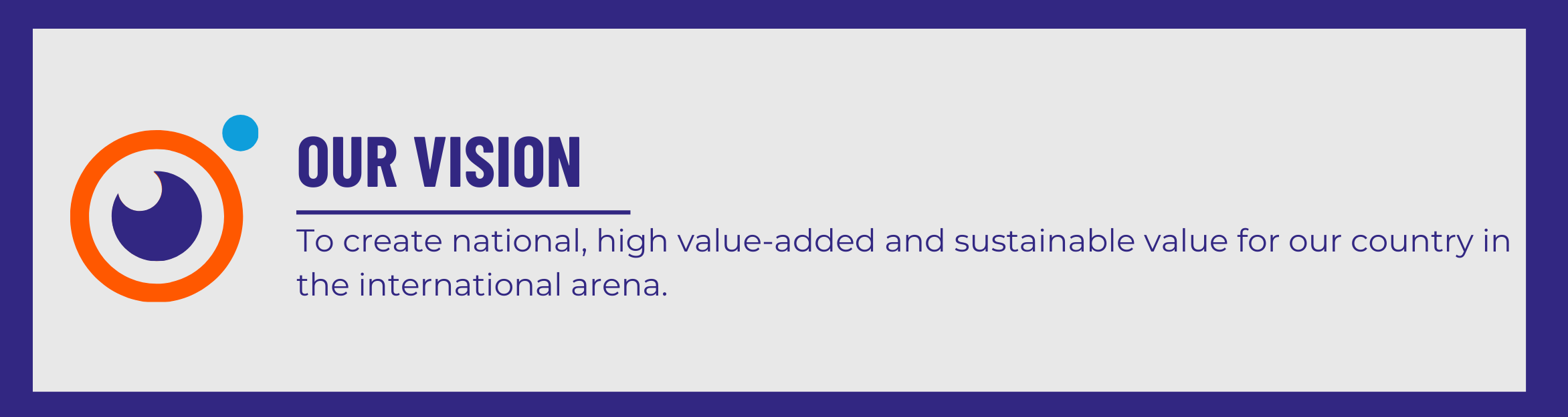 OUR VISION AND VALUES